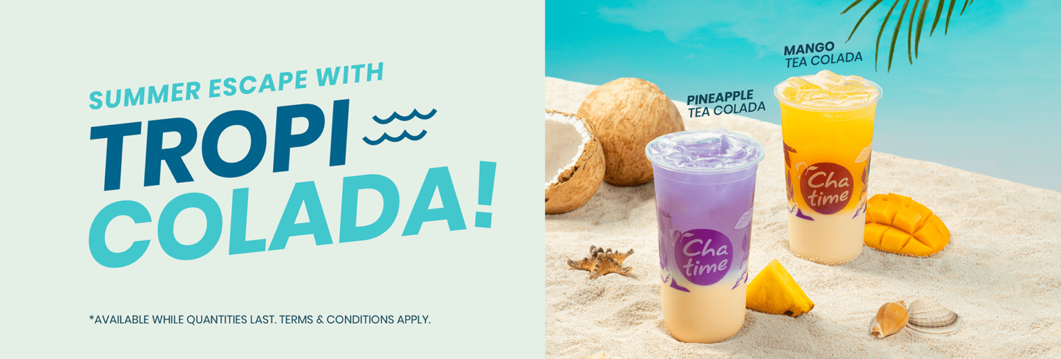 Chatime Canada Debuts New Tropi Coladas - Canada Eats!