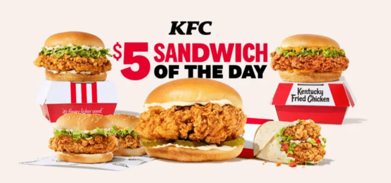KFC Canada's $5 Sandwich Of The Day Is Back For 2024 - Canada Eats!