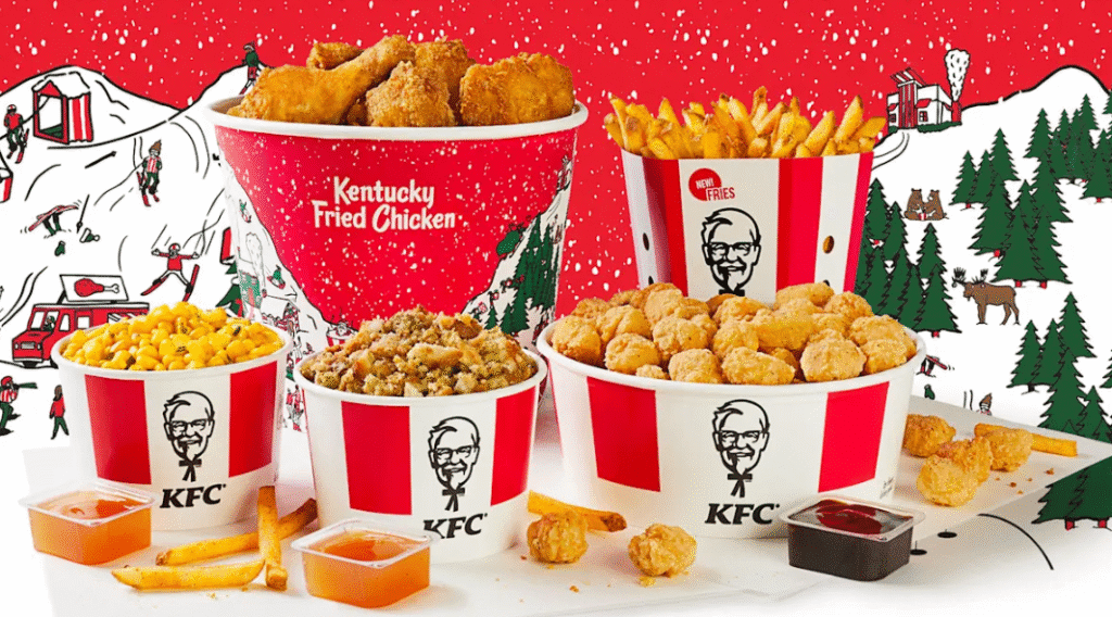 KFC Canada's Festive Favourites Menu Is Back For 2024 - Canada Eats!